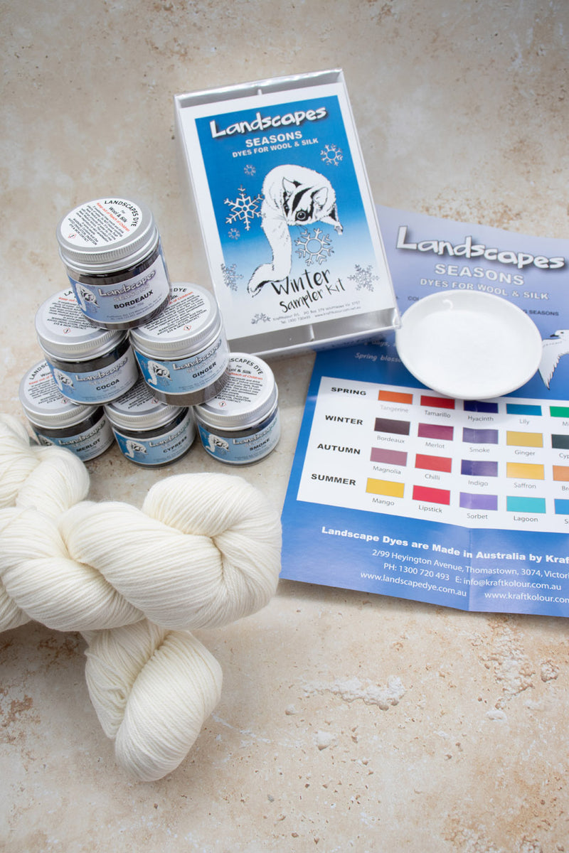 Dye Your Own at Home Kit - Winter – Obsession Yarns