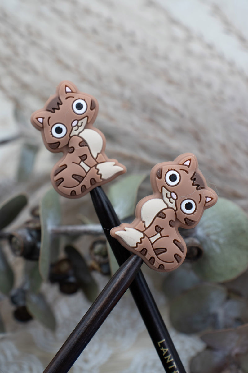 Sassy Cats Needle Stopper Set – Obsession Yarns
